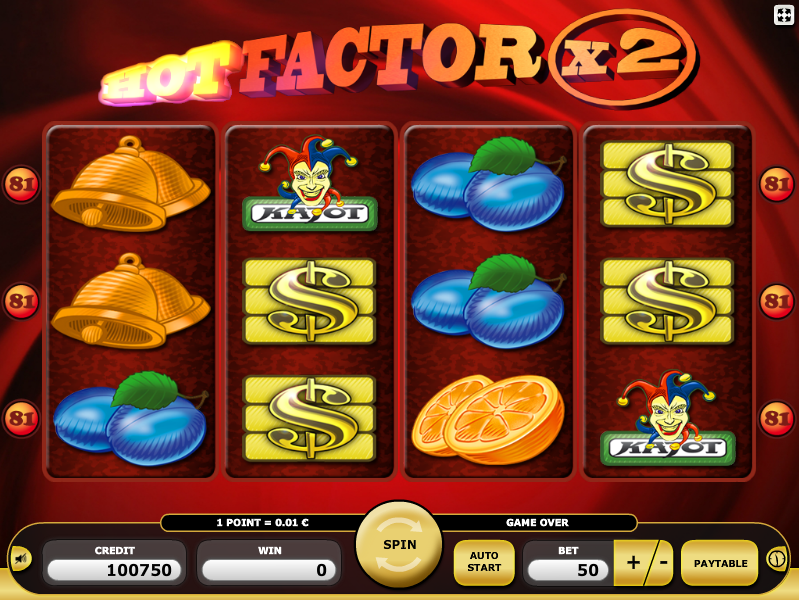 Hot Factor » Kajot Automaty Zdarma Online
